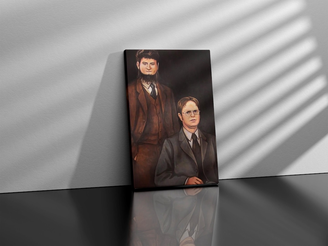 Dwight Schrute Mose Schrute Portrait, the Office Poster Print, the ...