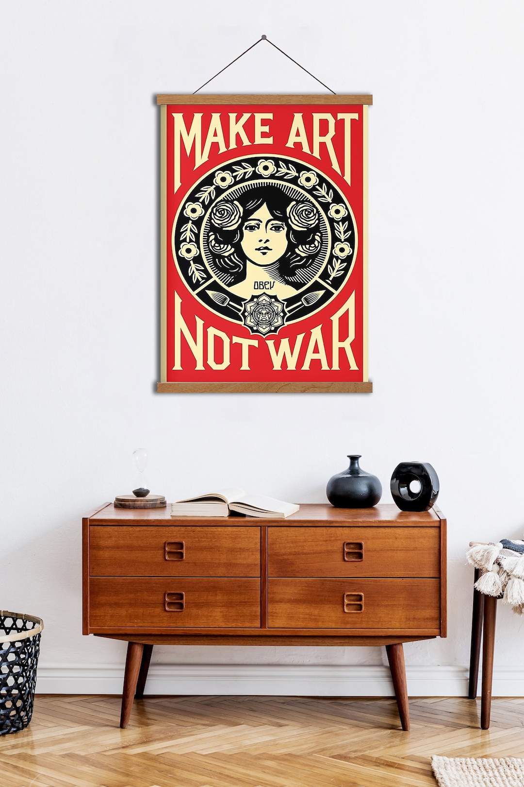 Make Art Not War Poster, Peace Poster, Home Decor,wall Art, Vintage ...
