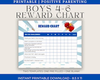 Behaviour Reward Chart for Kids | Good Behavior Tracking | Cute Rainbow ...