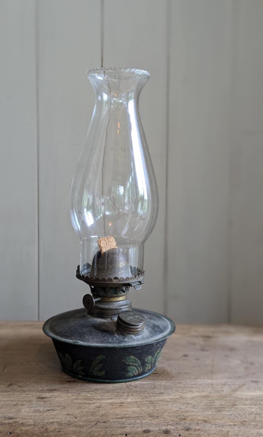 Rare Antique P&A Mfg Co Oil Lamp Kerosene Lamp Handpainted From Boston ...