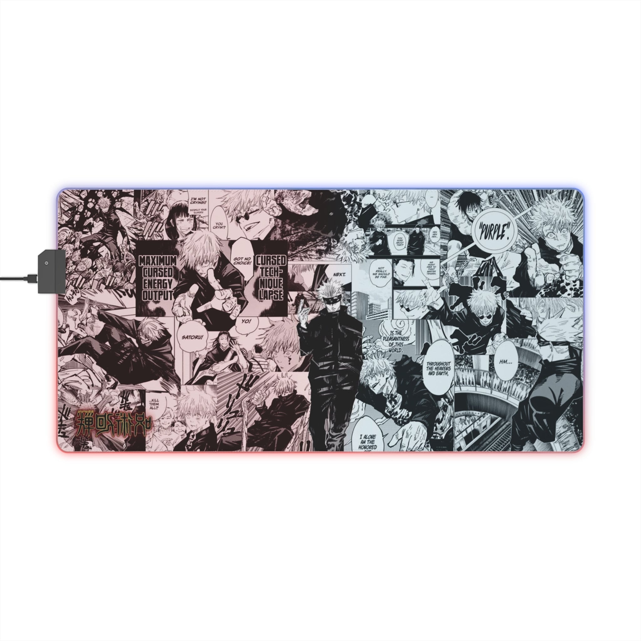 Jujutsu Kaisen Gojo Satoru Inspired LED Mouse Pad - Etsy