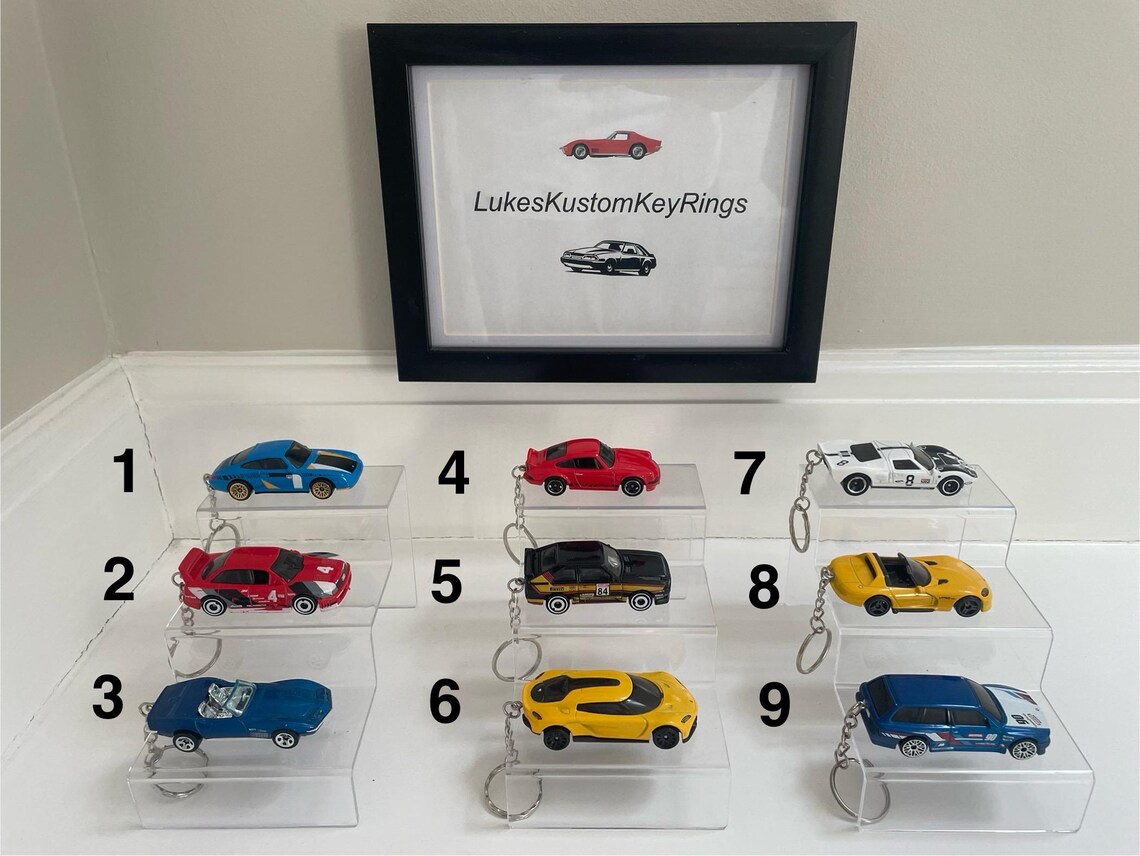 Hot Wheels Car Key Rings - Etsy UK