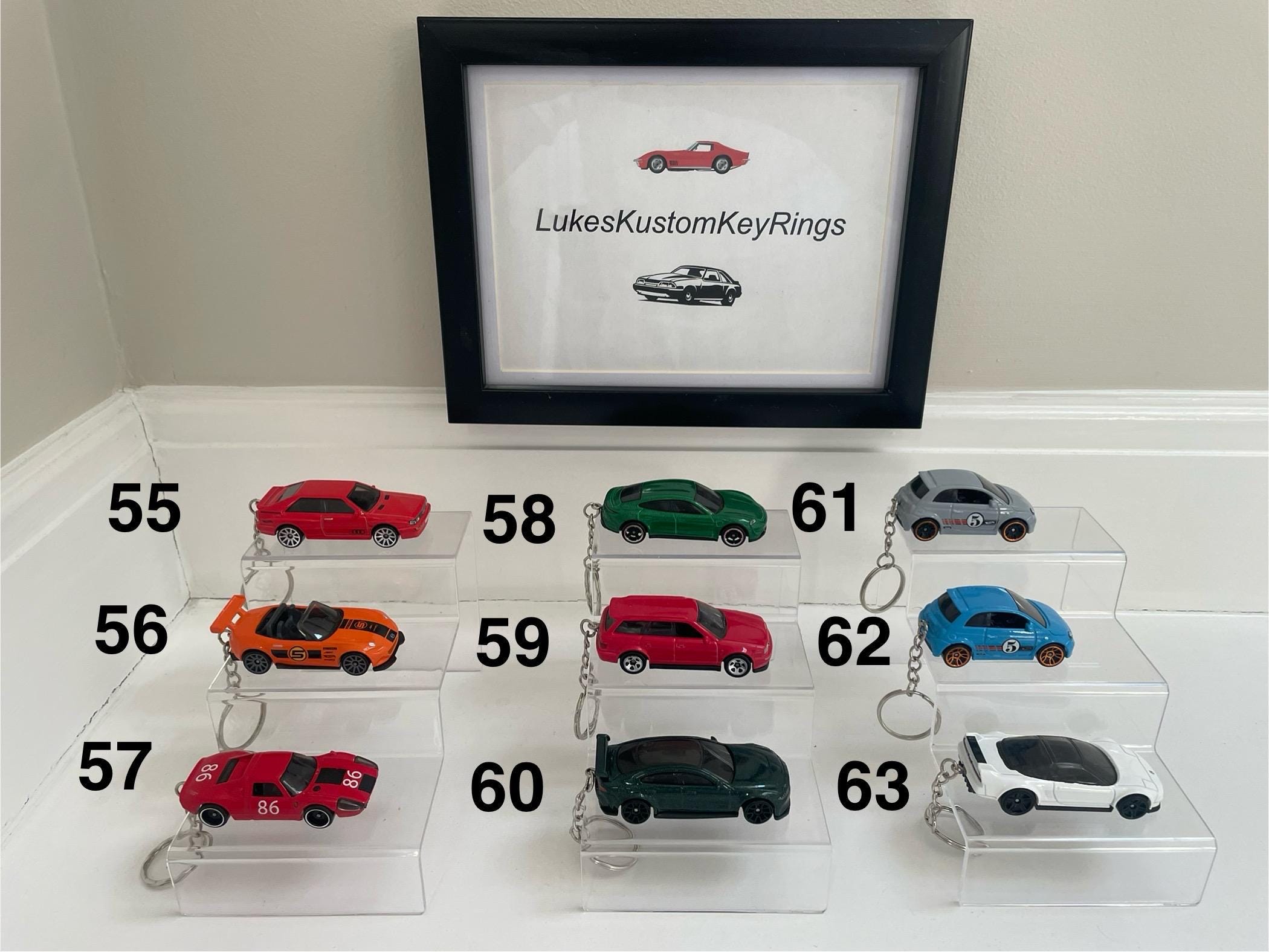 Hot Wheels Car Key Rings - Etsy UK
