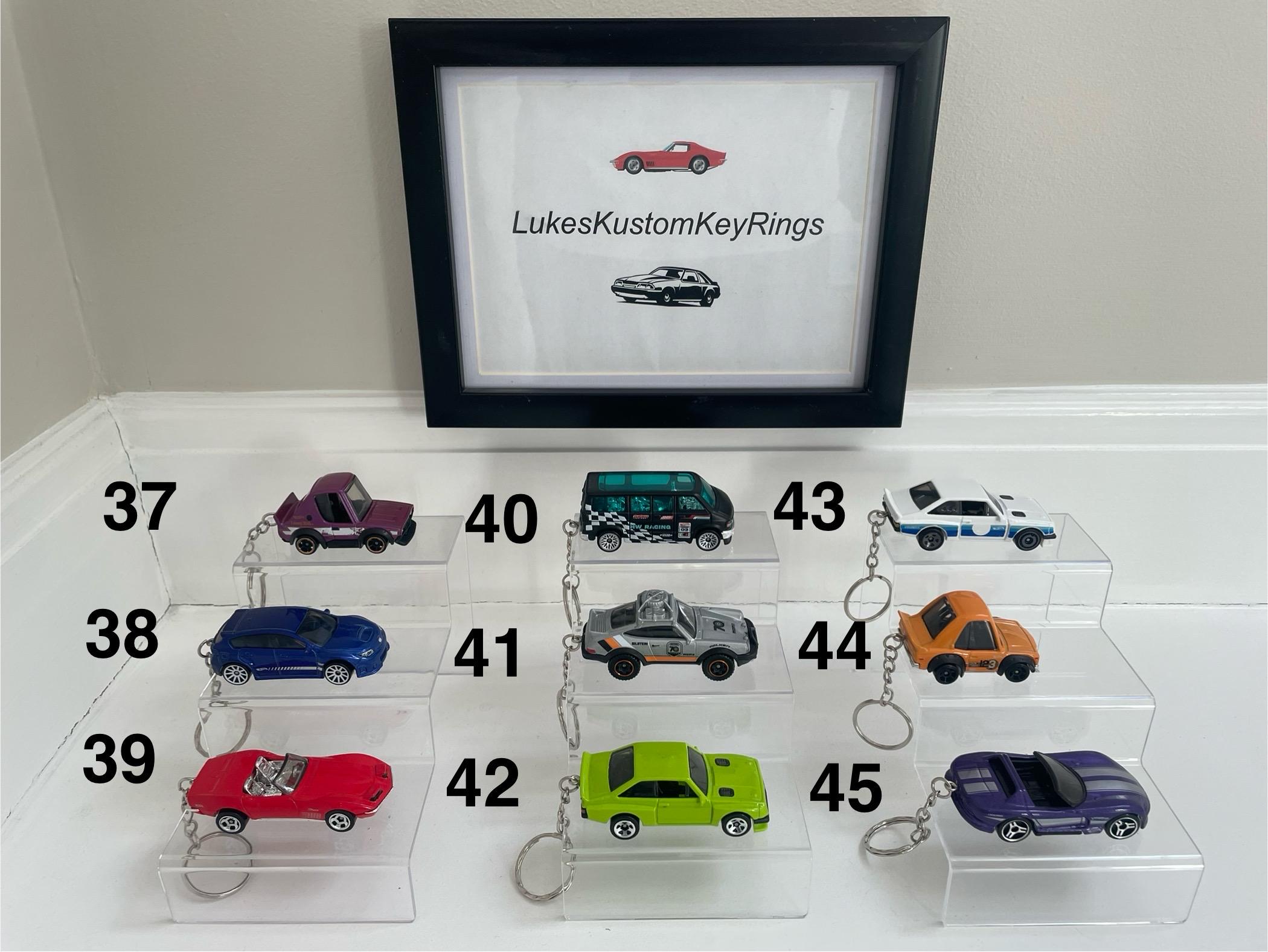 Hot Wheels Car Key Rings - Etsy UK