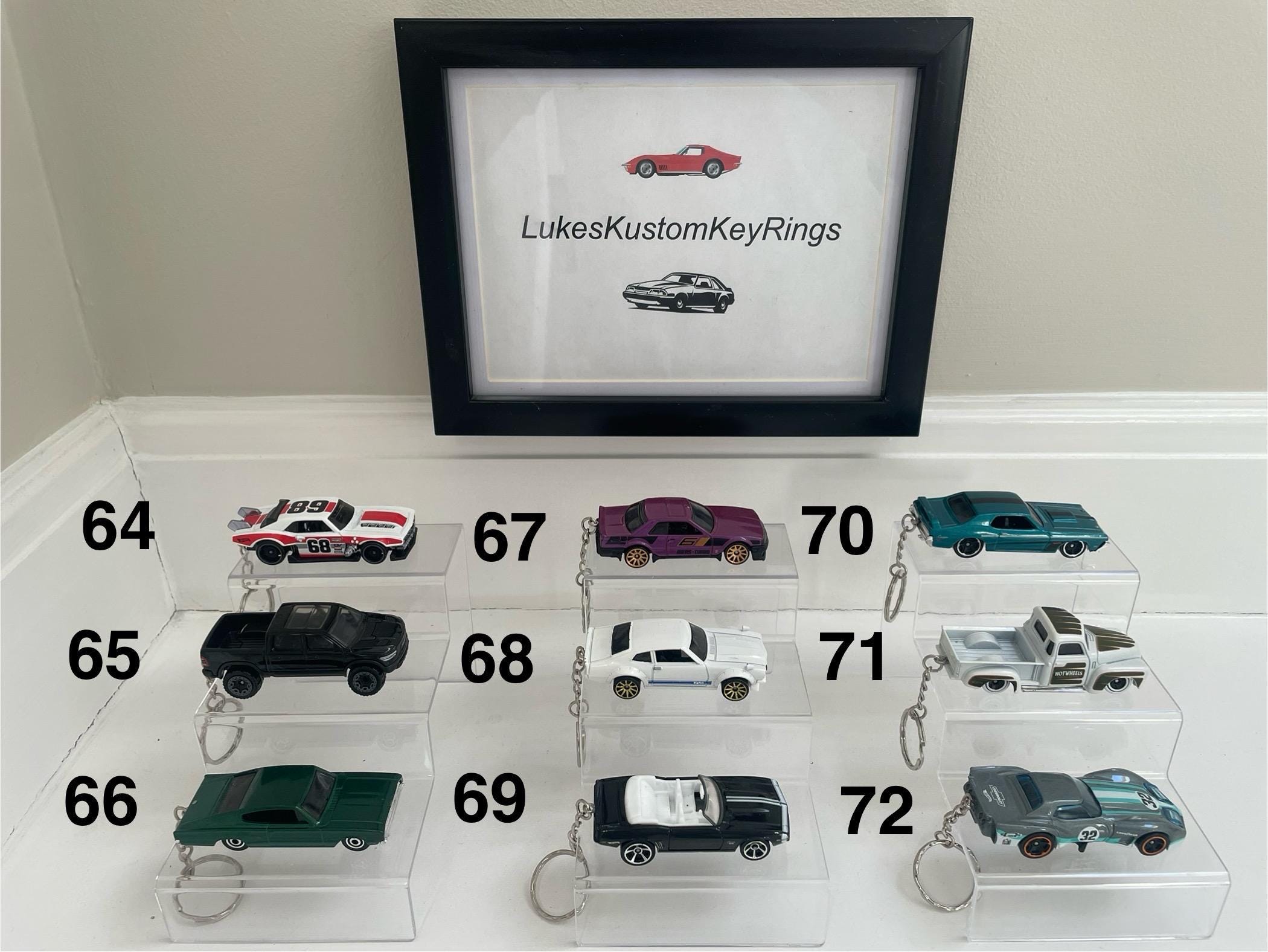 Hot Wheels Car Key Rings - Etsy UK