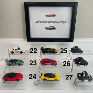 Hot Wheels Car Key Rings - Etsy UK