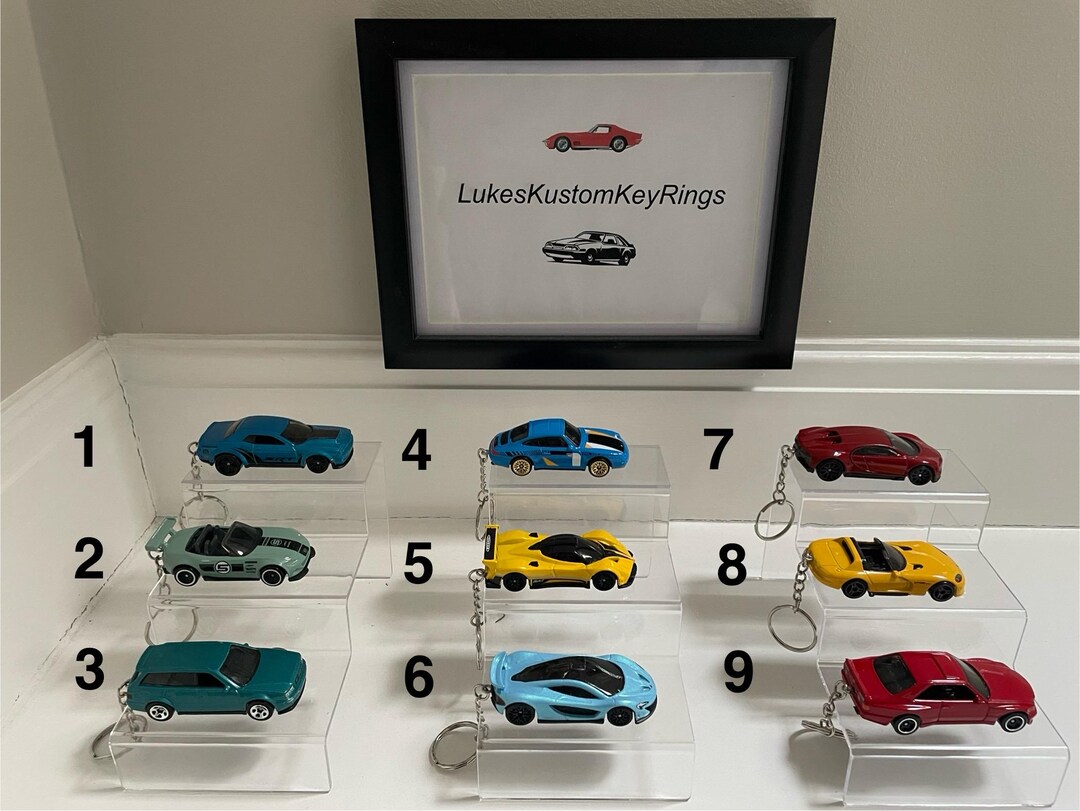 Hot Wheels Car Key Rings - Etsy UK