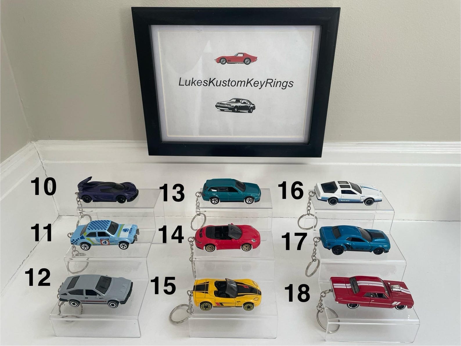 Hot Wheels Car Key Rings - Etsy UK