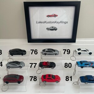 Hot Wheels Car Key Rings - Etsy UK