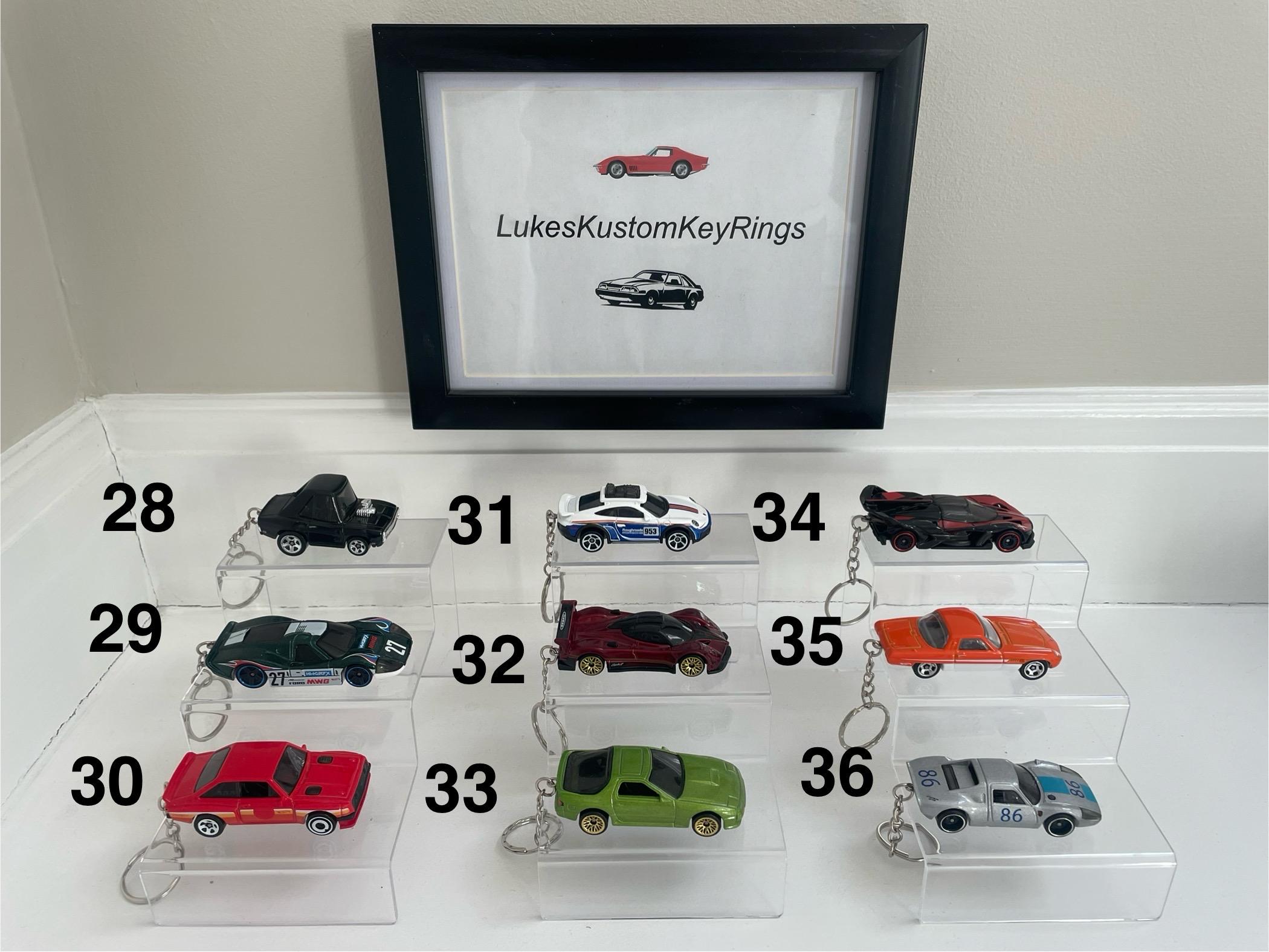 Hot Wheels Car Key Rings - Etsy UK
