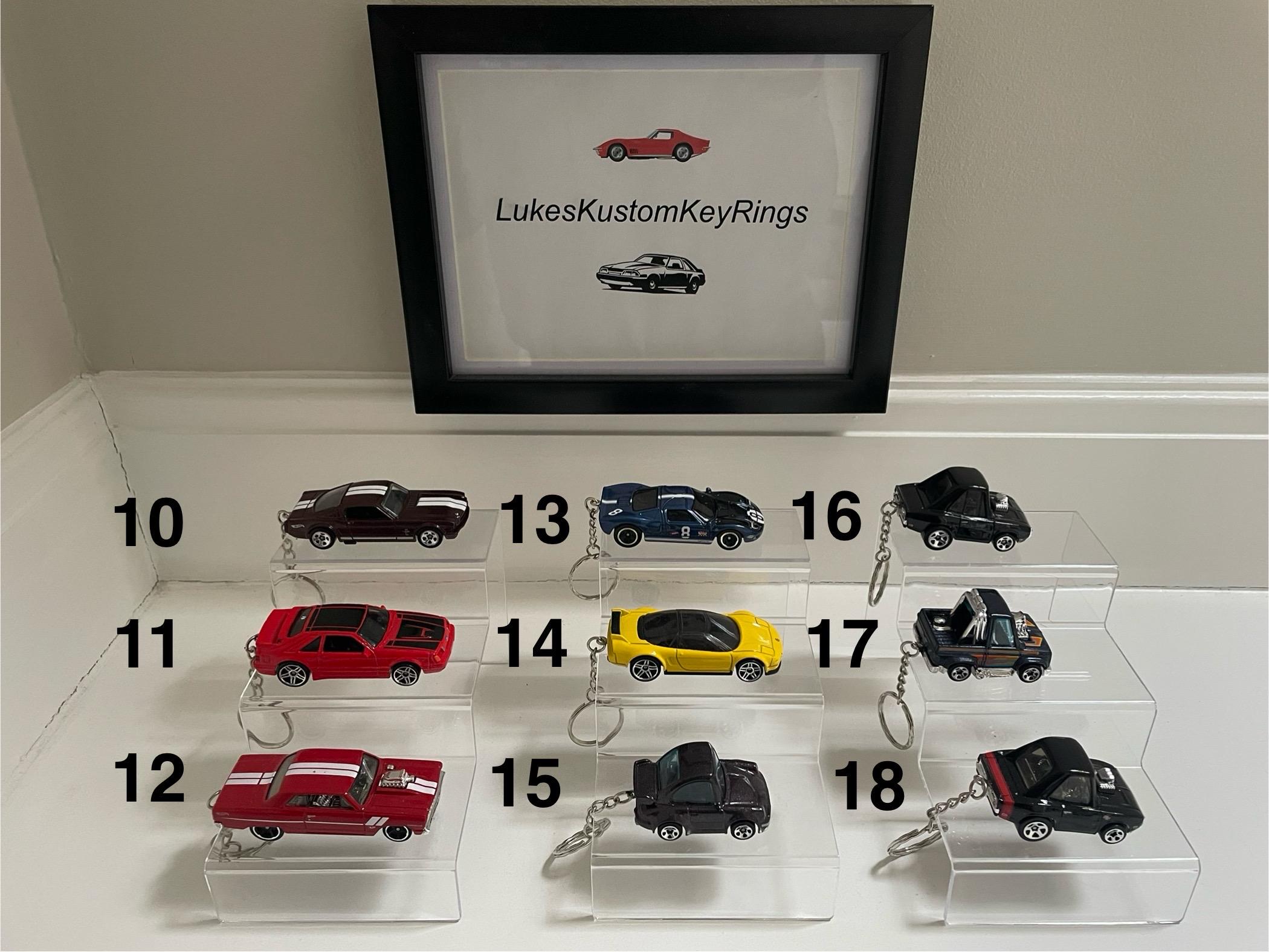Hot Wheels Car Key Rings - Etsy UK