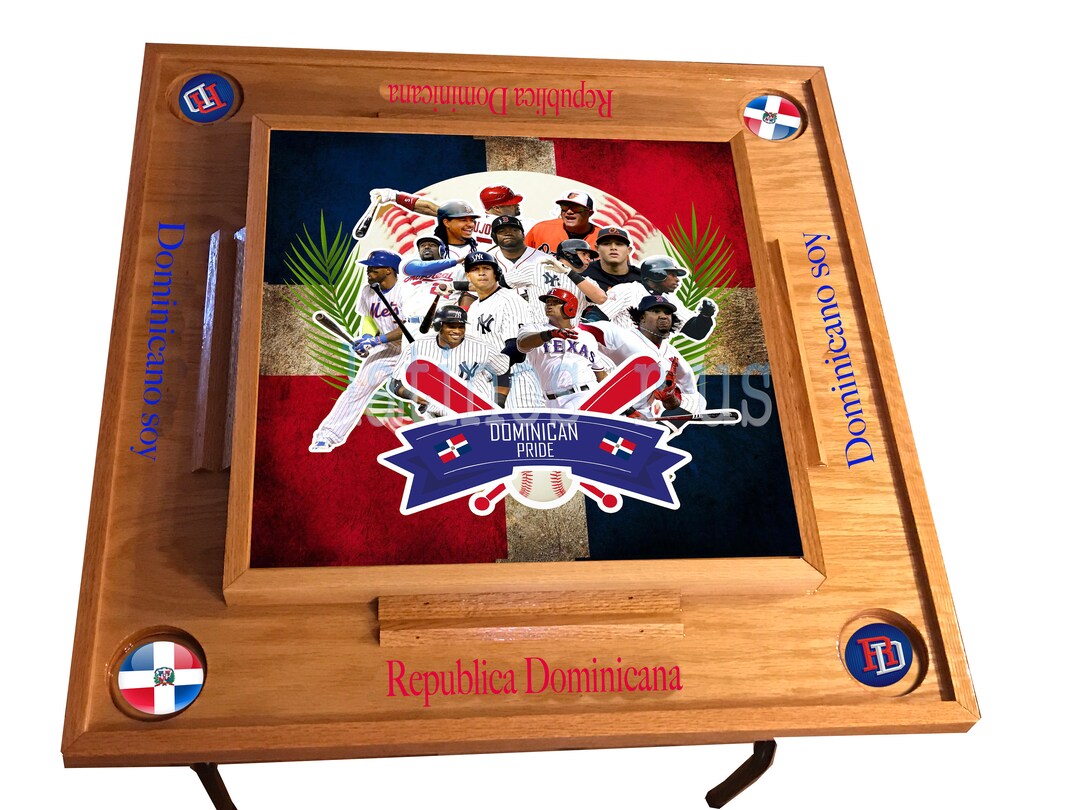 Dominican Republic Domino Table Baseball - Etsy