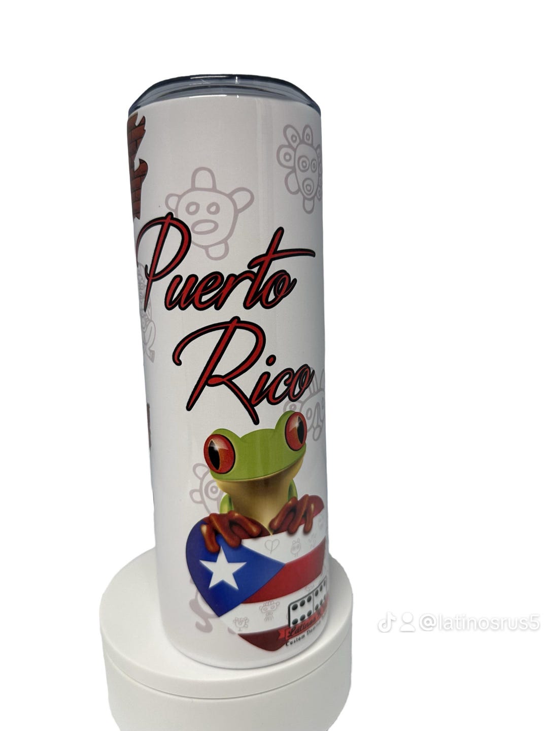 Puerto Rico Coqui Sublimation Personalised Tumbler - Etsy