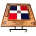 Dominican Republic Flag Domino Table Full - Etsy