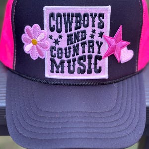 Country Western Trucker Hats - Etsy