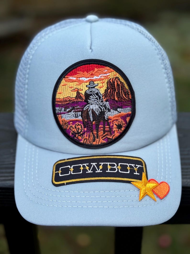 Country Western Trucker Hats - Etsy