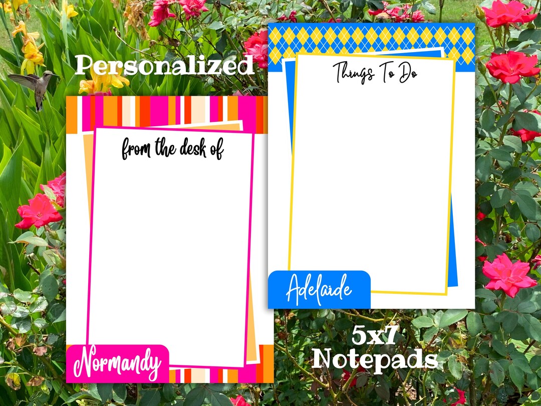 Office Work to Do Notepad, Personalized Office Work Checklist, Custom ...