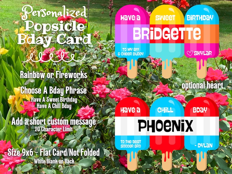 Popsicle Stationery, Summer Camp Cards, Ice Cream Notecards, July 4th ...