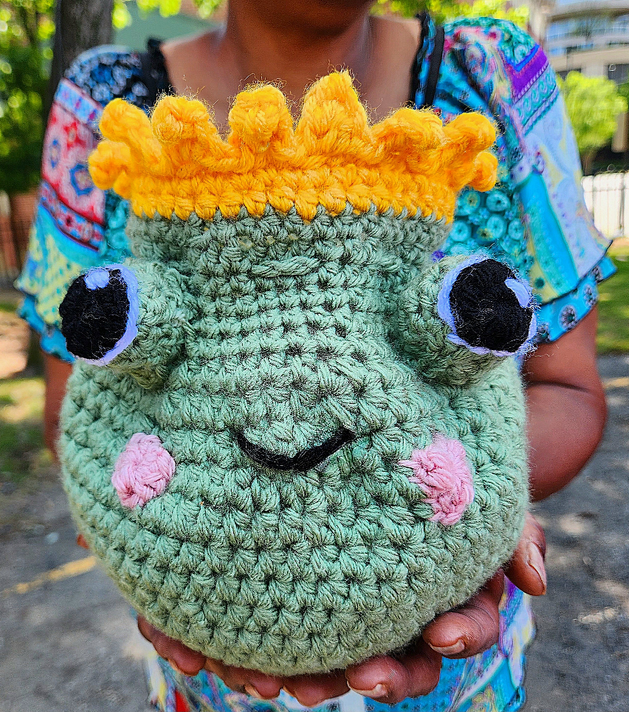 Crochet Frog Pouch - Etsy