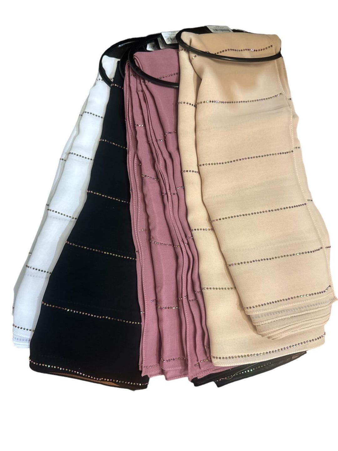 Markan Soft Hijab stone Studded Big Size - Etsy