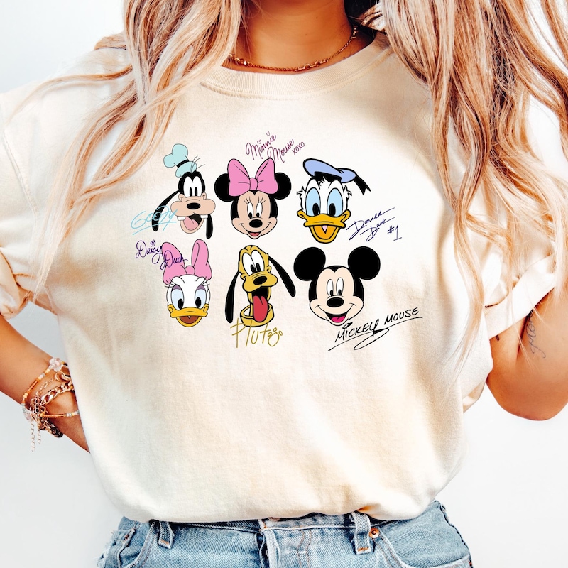 Mickey Signature - Etsy