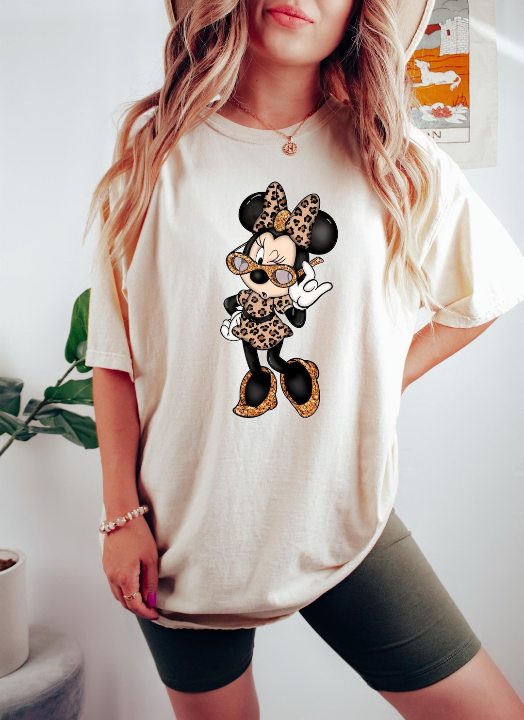 Leopard Print Minnie Mouse Shirt, Cute Disney Mom Shirt, Leopard Minnie ...