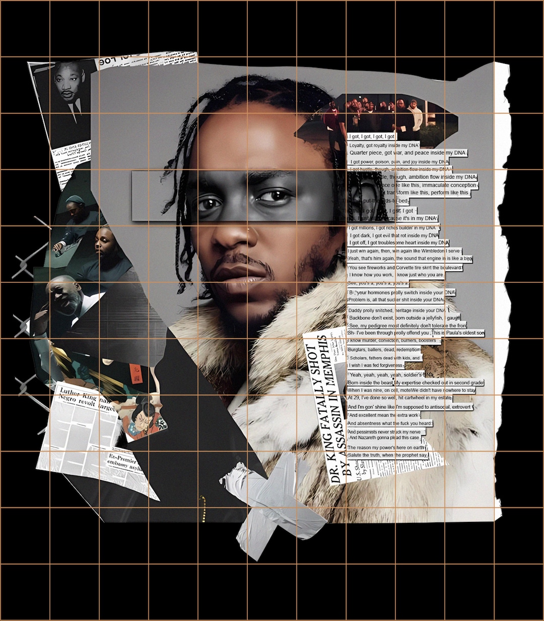 Kendrick Lamar Album Cover Png, Kendrick Lamar Concert Png, Kendrick ...