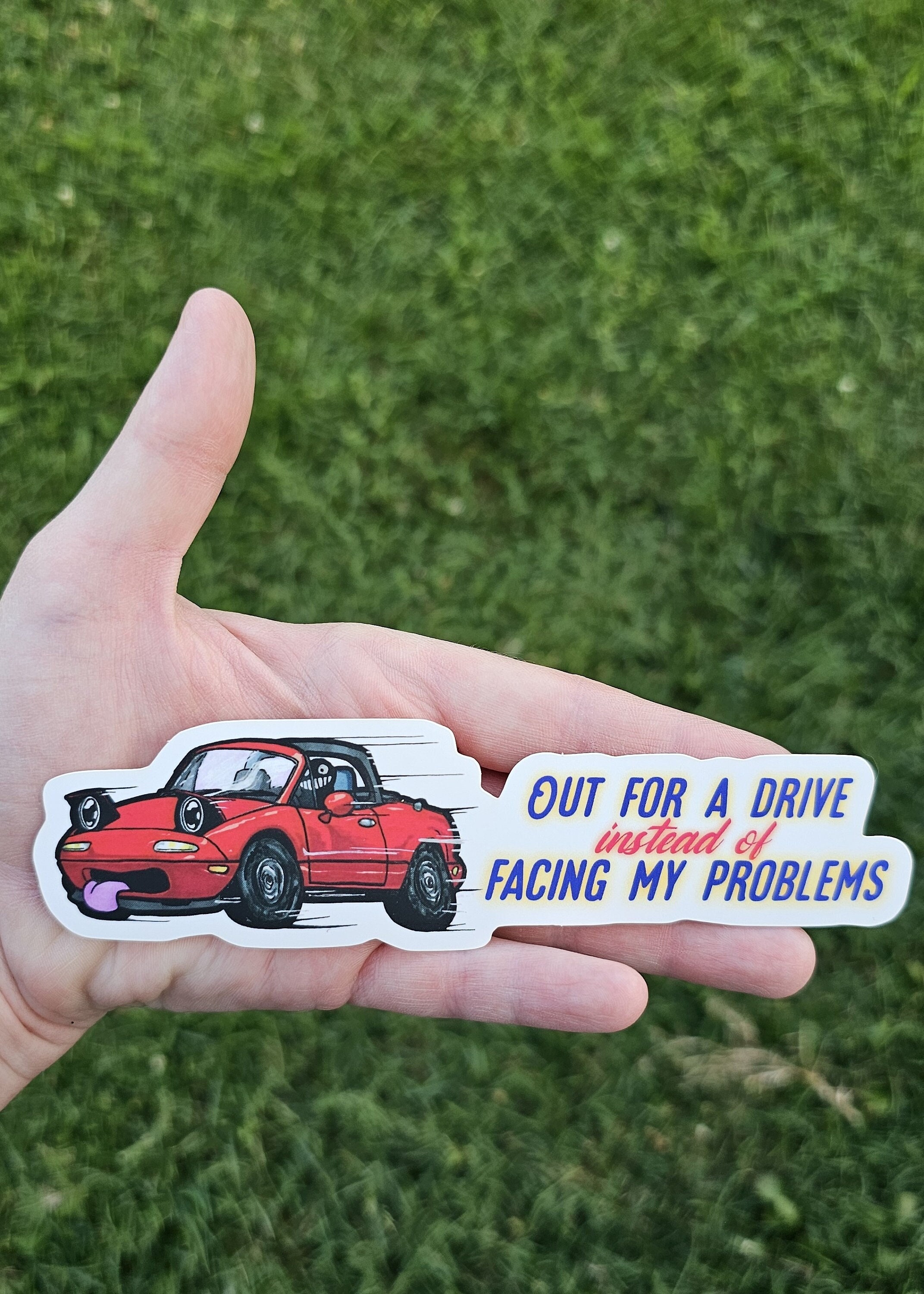 Miata Sticker: Out for A Drive - Etsy