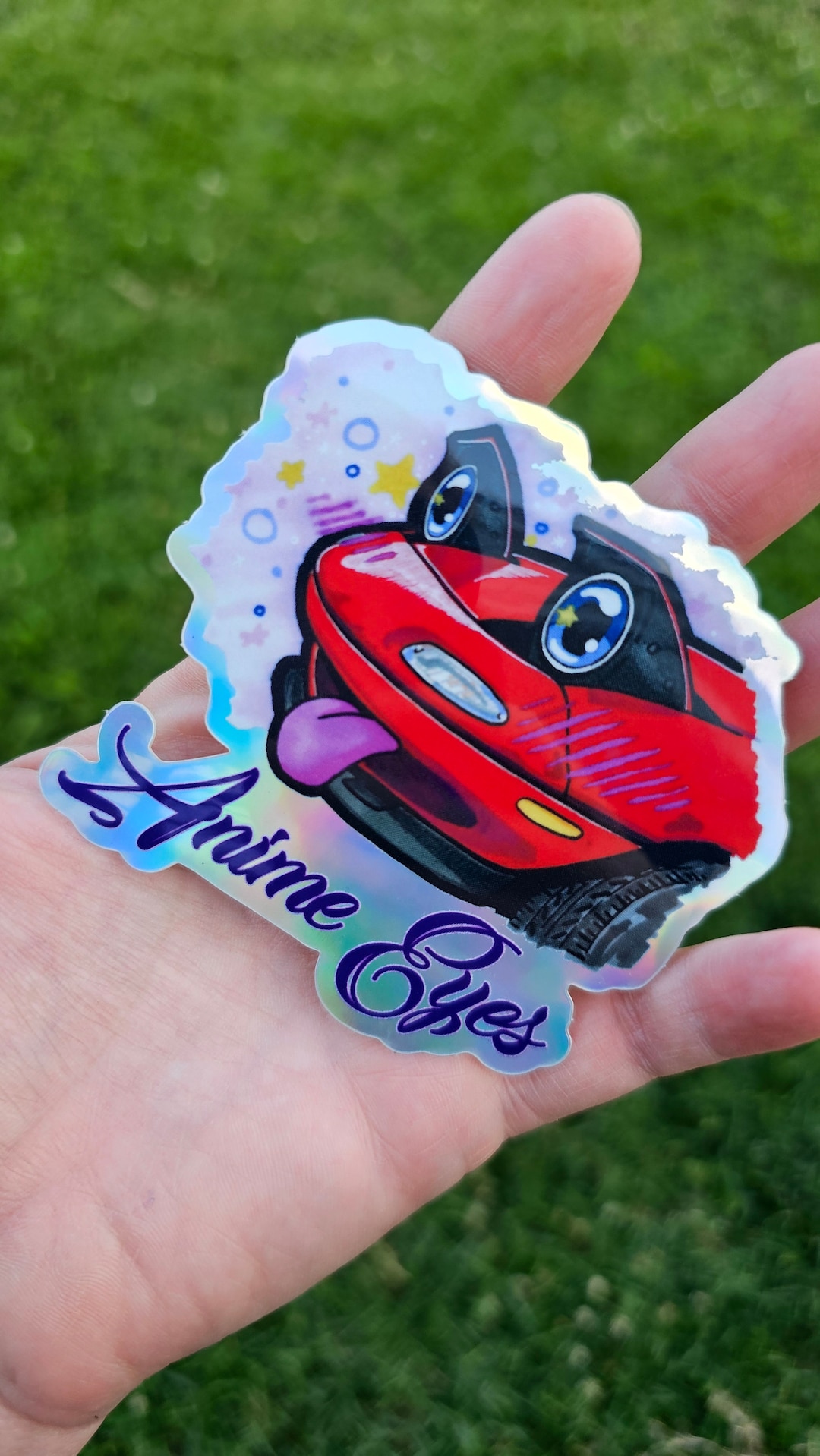Miata Sticker: Anime Eyes - Etsy