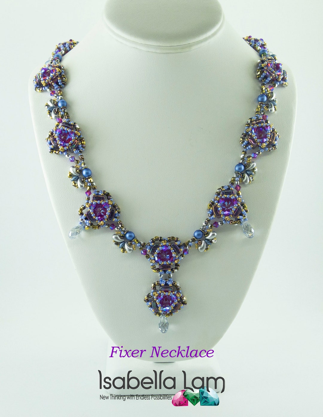 FIXER Czech Fixer and Austrian Crystal Rivoli and Crystal Beads ...
