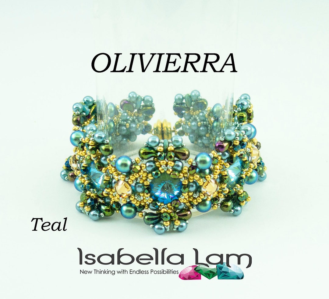 Olivierra Crystal Rose Montee and Rivoli Stone Bracelet Kit and ...