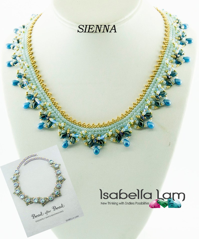Sienna Necklace Bead After Bead Exquisitely Simple Beadweaving Book Kit - Etsy