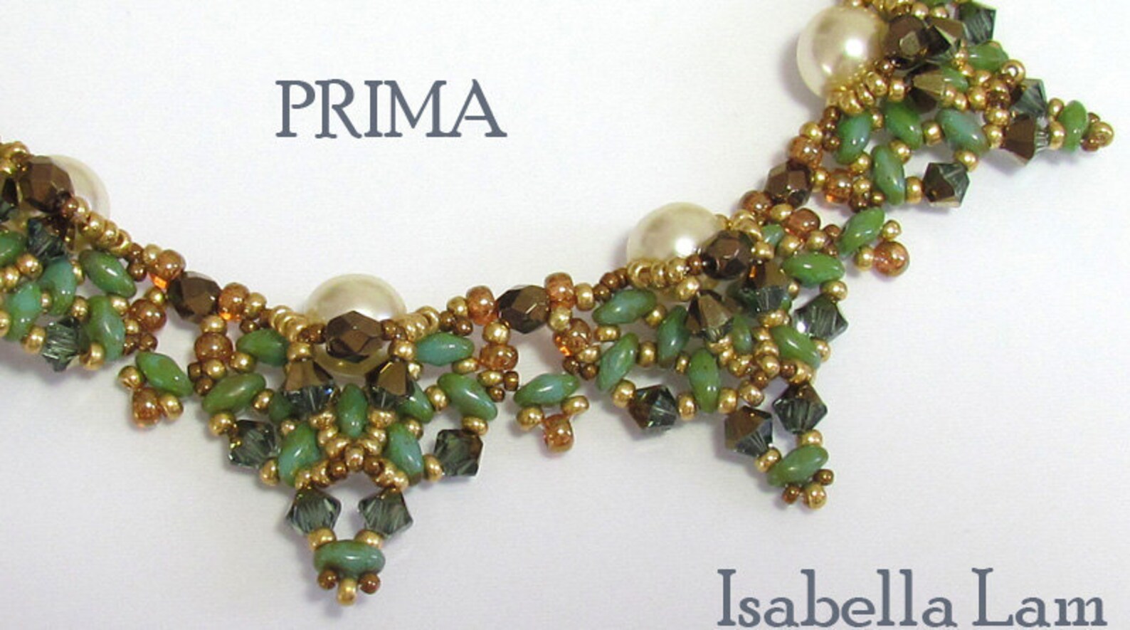 PRIMA Superduo Necklace Exclusively PDF Beading Tutorial for - Etsy
