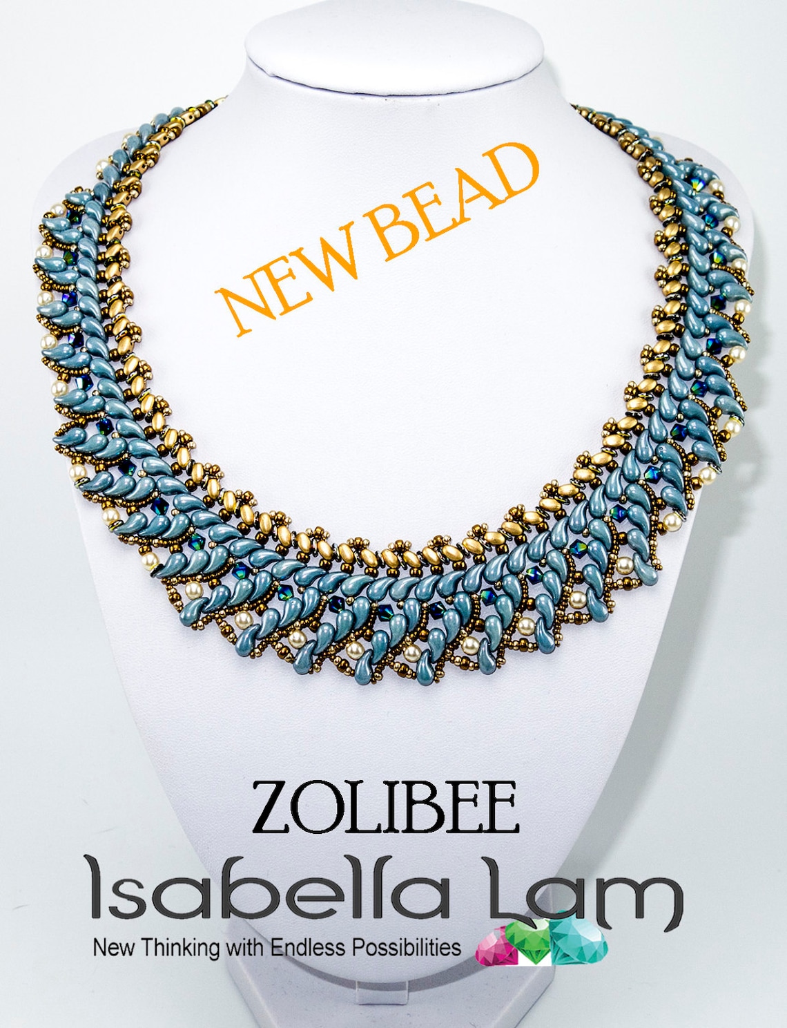 ZOLIBEE Zoliduo Superduo and O Beads Beadwork Necklace - Etsy