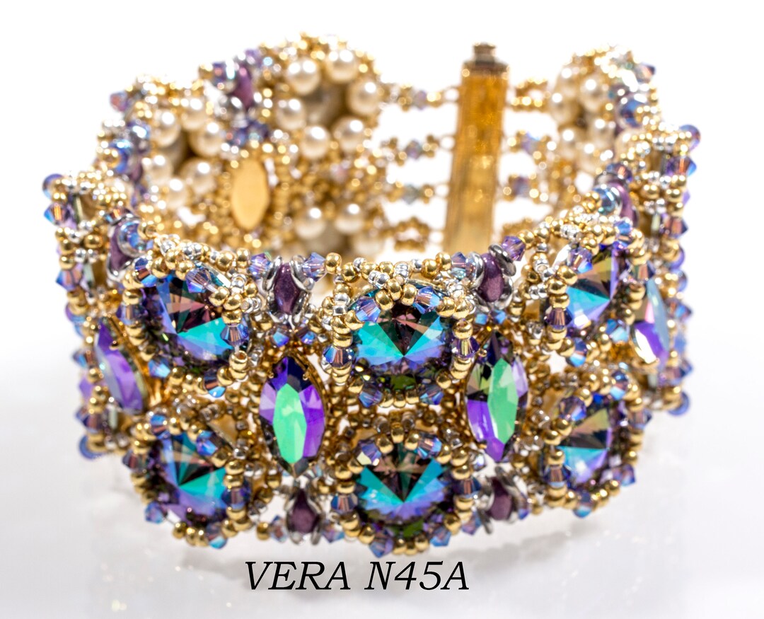 VERA Beautiful Beadweaving Simply Gorgeous Jewelry Book Kit - Etsy