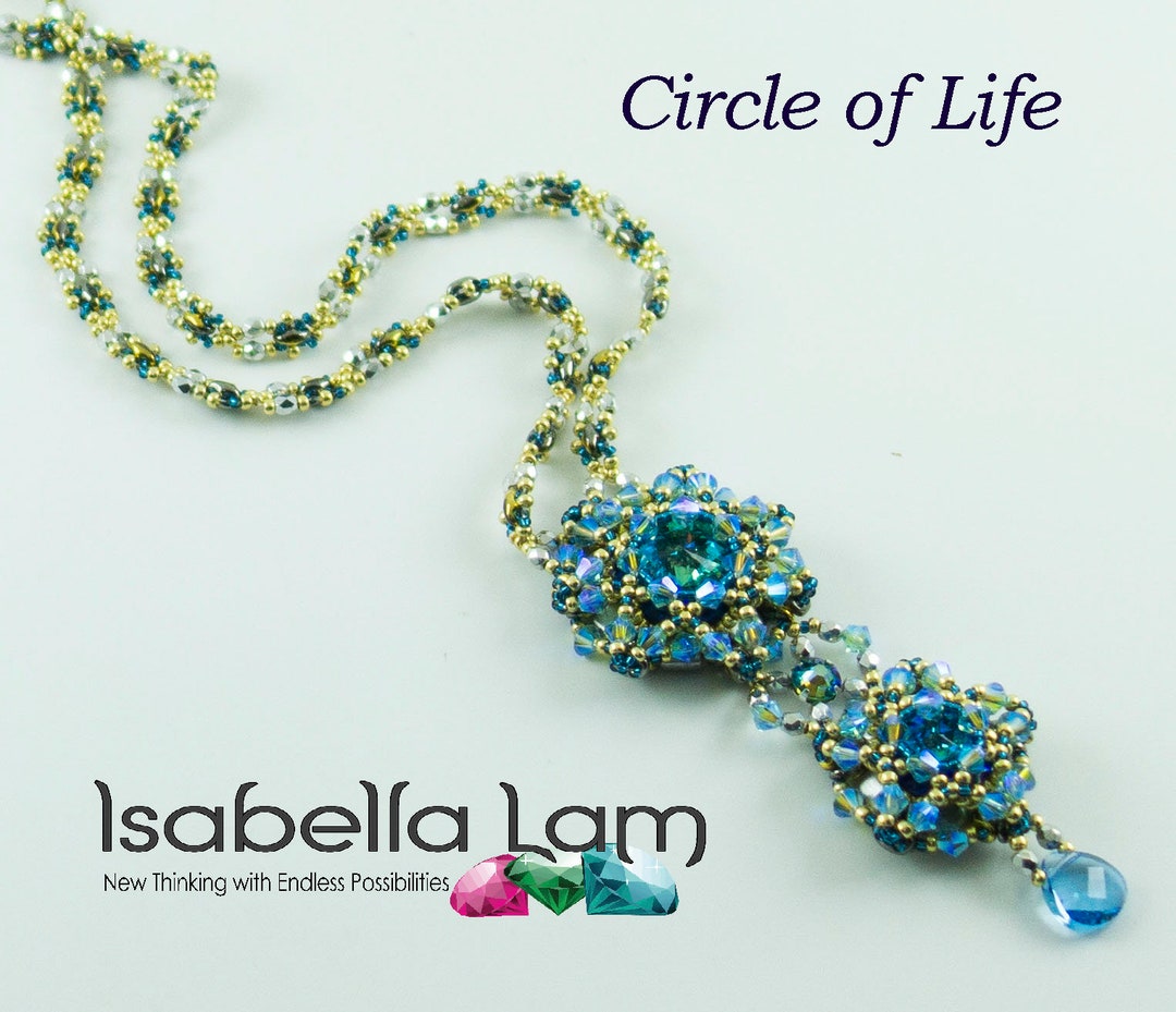 Circle of Life Necklace Bead After Bead Exquisitely Simple Beadweaving ...