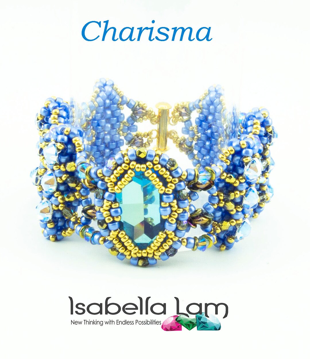 Charisma 2 Crystal Rose Montee and Fancy Oval Stone Bracelet Tutorial ...