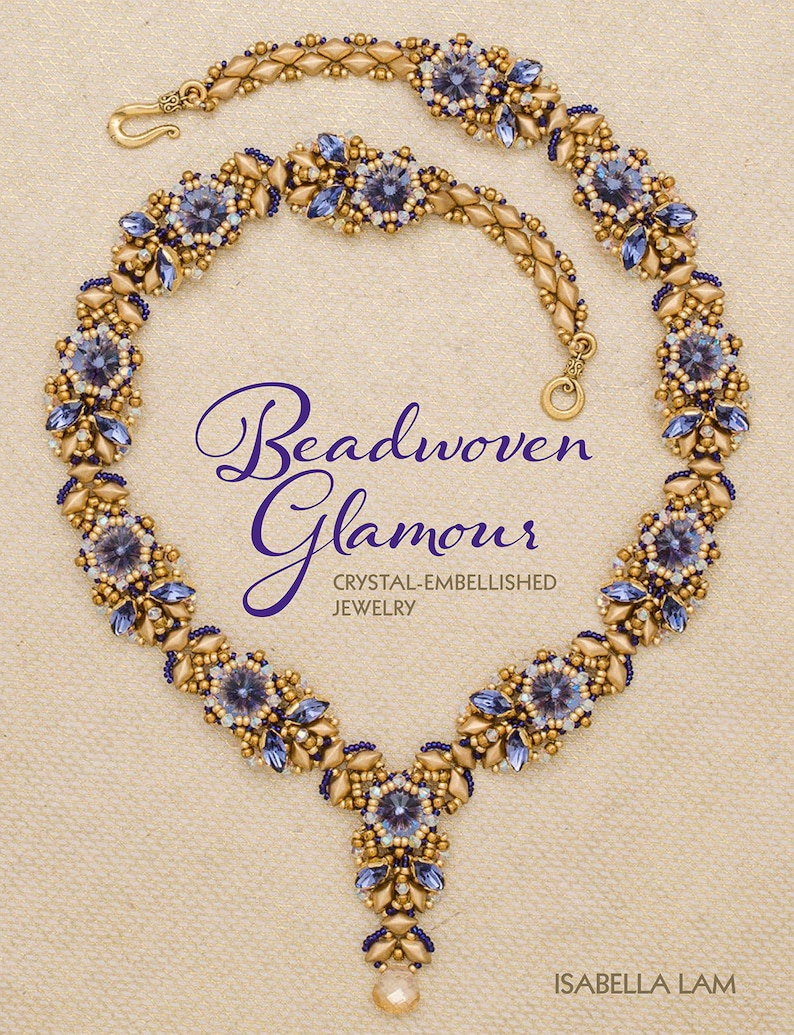 OFFELIA Necklace Beadwoven Glamour Crystal-embellished Jewelry Book Kit ...