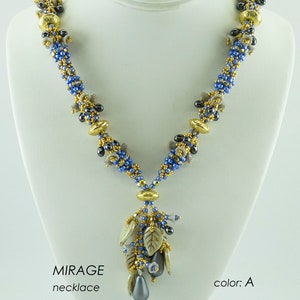 Mirage Cinch Stitch Necklace Tutorial - Etsy