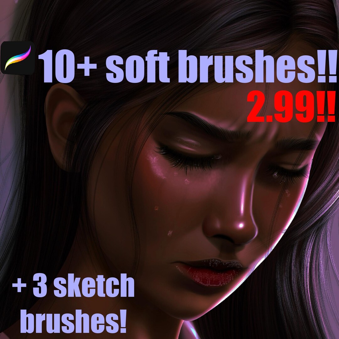 Procreate Soft Brushes, Procreate Brushes, Soft Procreate Brushes ...