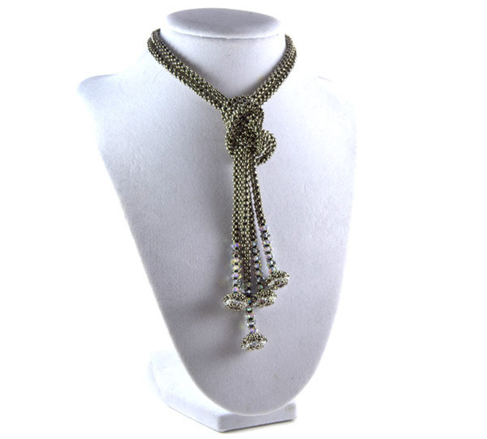 Bellatrix Necklace Silver Beading Kit - Etsy