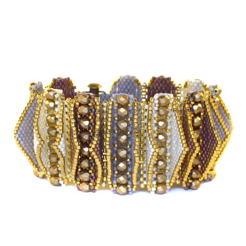 Beading Tutorial Magical Magatamas Bracelet. Beading Pattern - Etsy