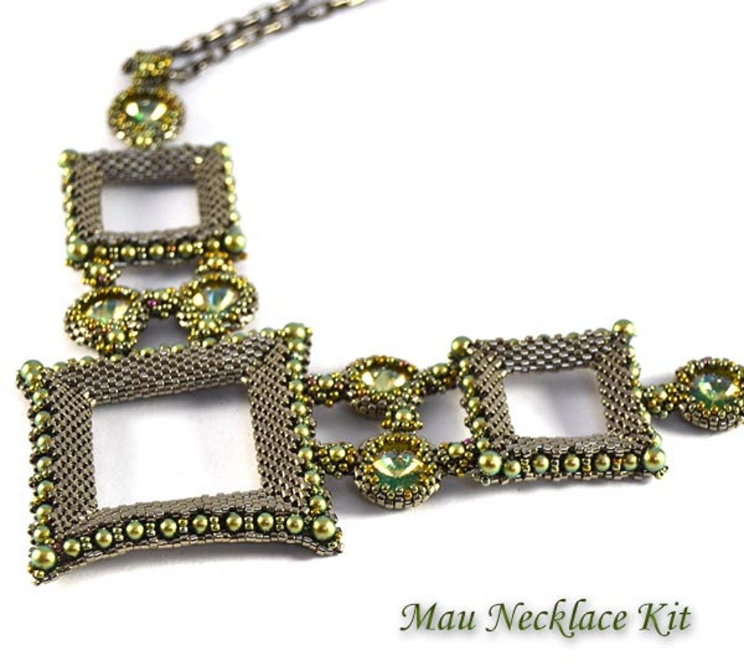 Mau Necklace Beading Pattern - Etsy