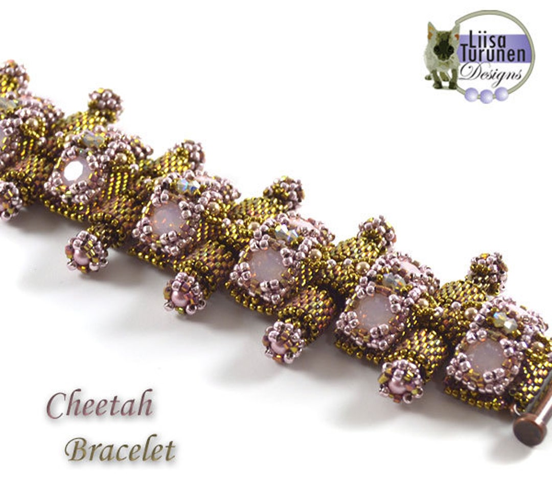 Cheetah Bracelet Beading Pattern - Etsy