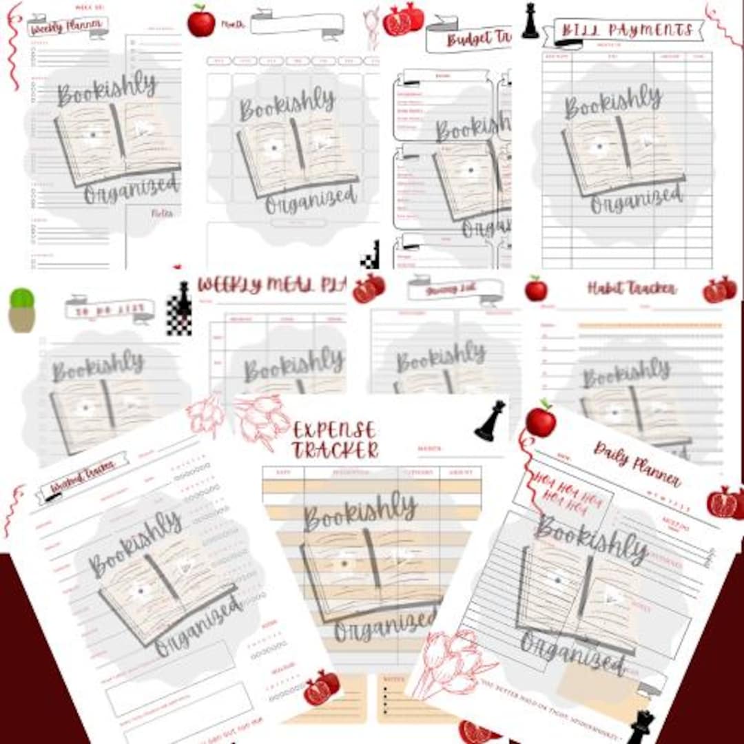 Twilight Themed Planner Sheets - Etsy