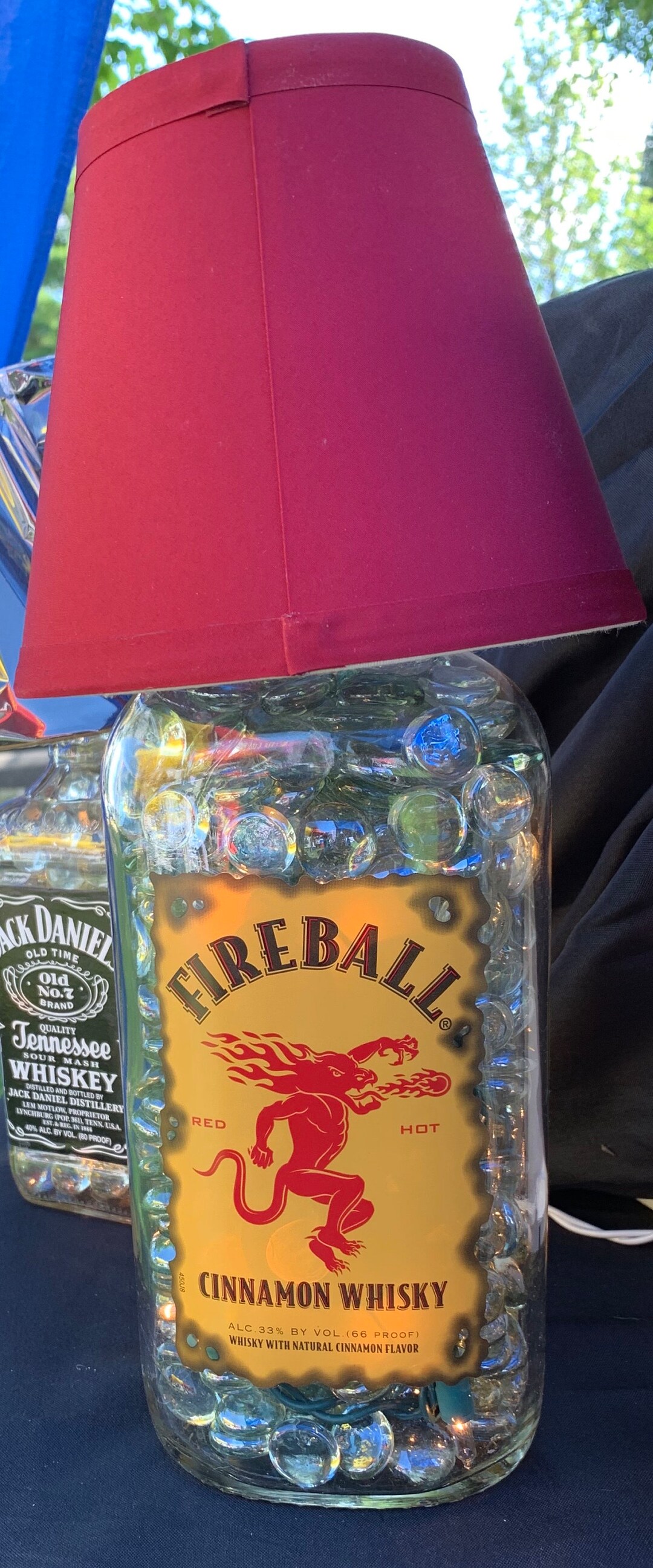 Fireball Liquor Light - Etsy