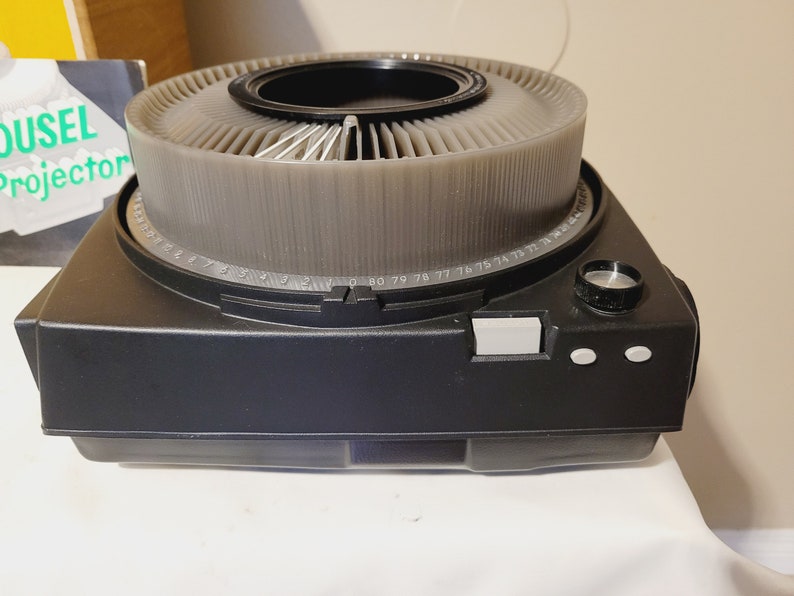 Kodak 650H Carousel Slide Projector Serviced Fully Functional See Video ...