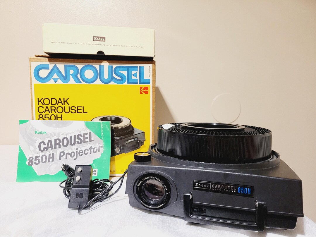 Rebuilt Kodak Carousel 850H Slide Projector Serviced Fully Functional - Etsy