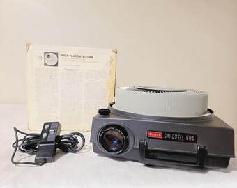 Kodak Carousel 800 Slide Projector Rebuilt Fully Functional See Video ...