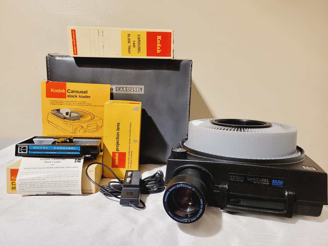 Professionally Rebuilt Kodak Carousel 850H Projector Fully Functional See Video - Etsy